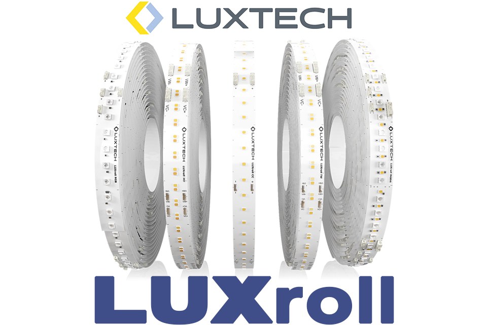 LUXTECH Introduces LUXroll: Architectural-Grade Flex Family — LED ...