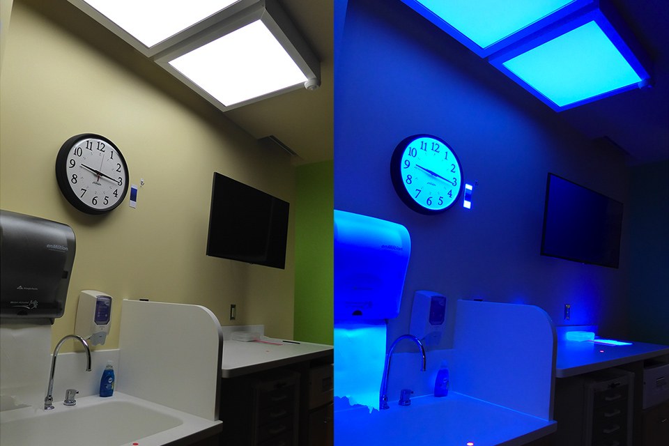 LRC Evaluates Hybrid UV/Blue Light Lighting System to Reduce Healthcare ...