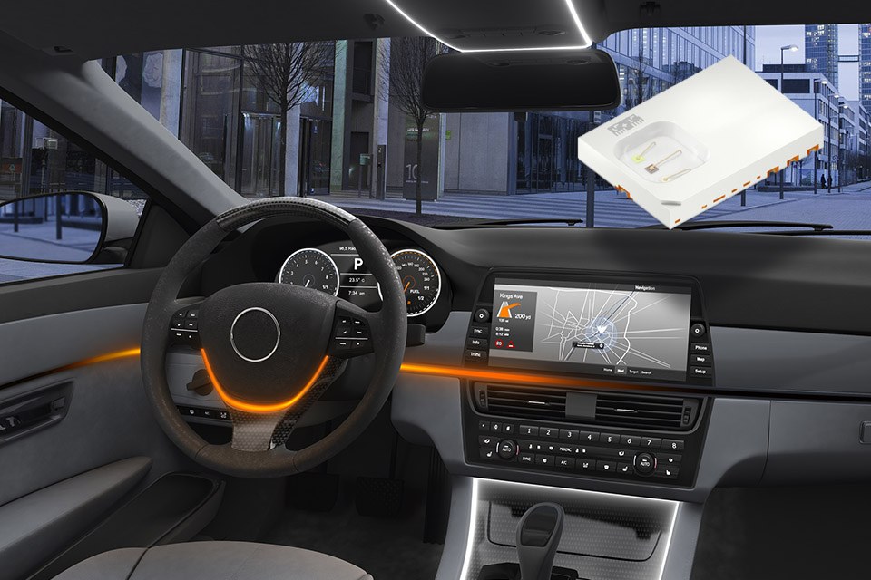 Dynamic In-Car Lighting Scenarios - Osram's Osire E4633i Prototype with ...